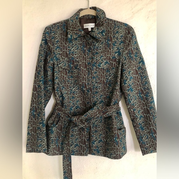 Andre Oliver | Jackets & Coats | Andre Oliver Size 4 Vintage Animal ...